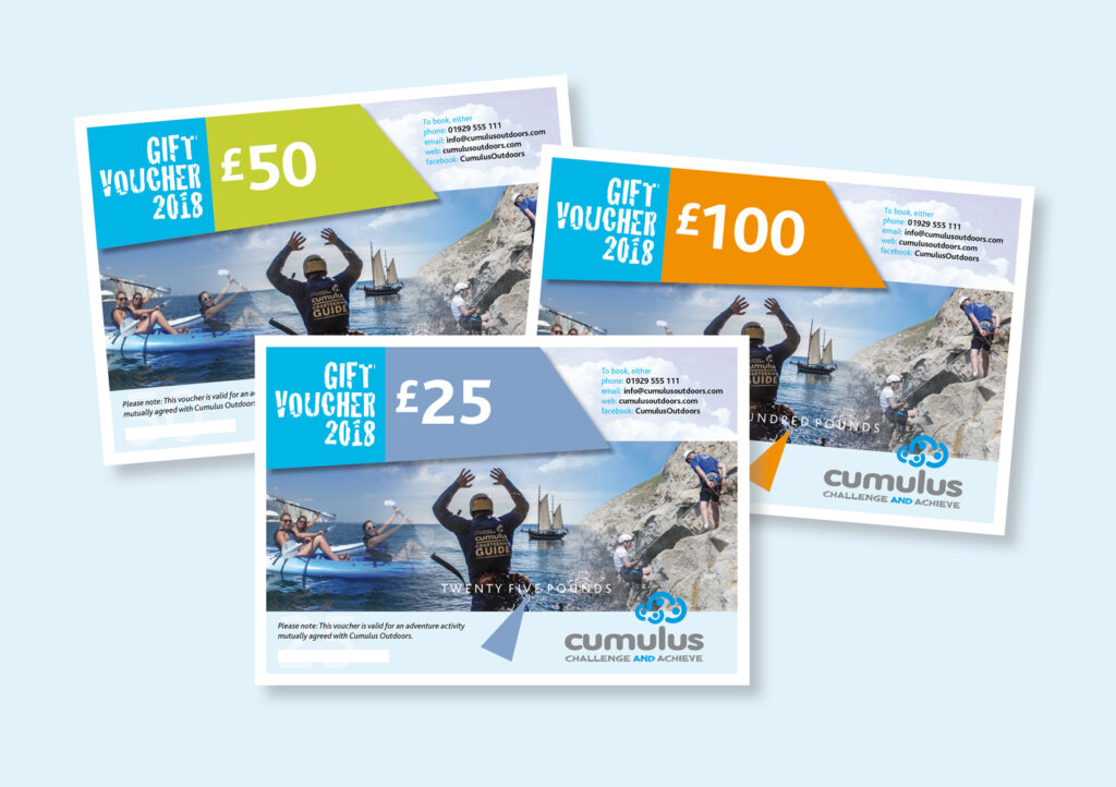 Outdoor Adventure Activity Gift Vouchers | Cumulus Outdoors