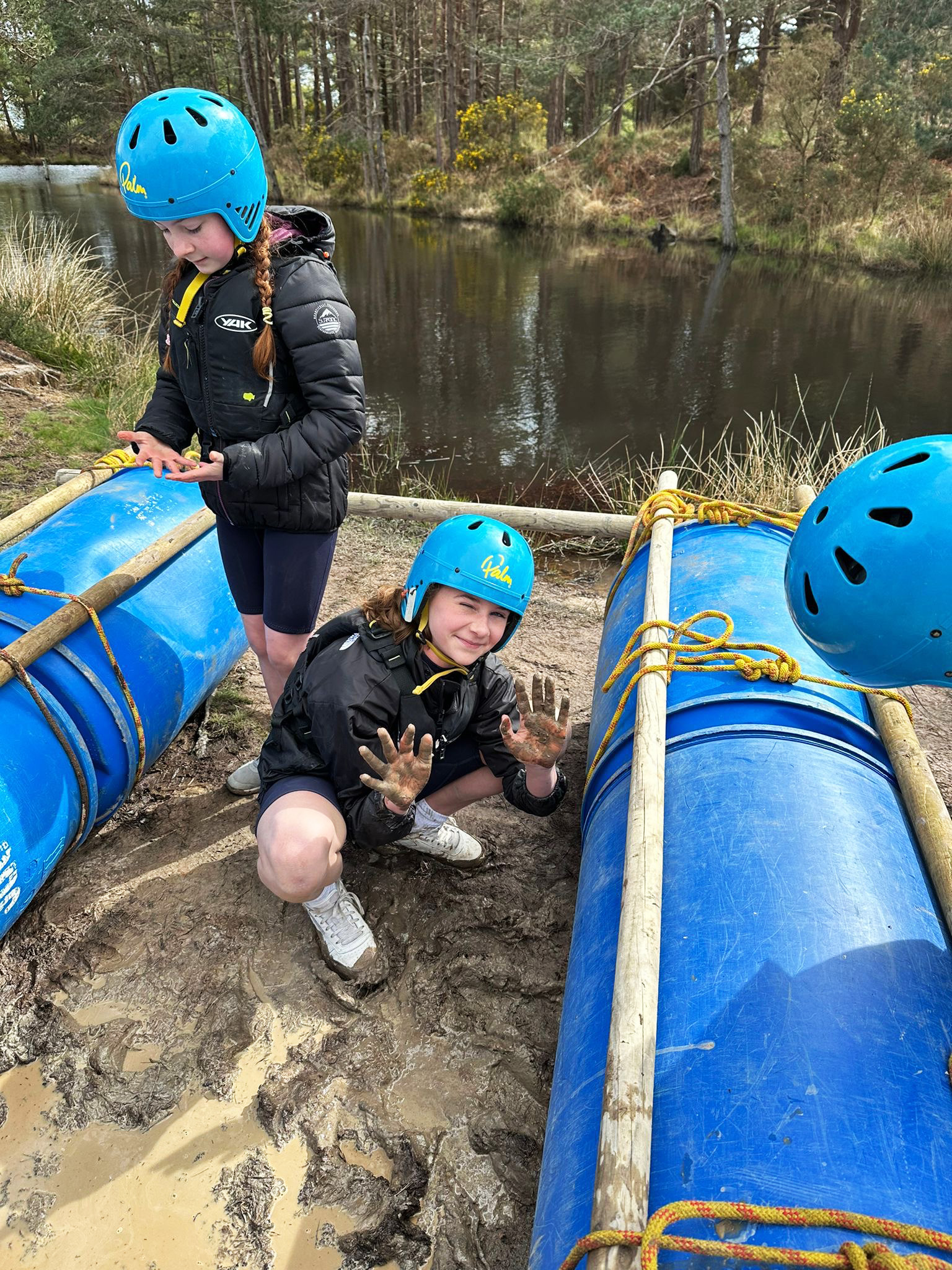 Raft Building for Schools | Adventure Activities Dorset | Cumulus